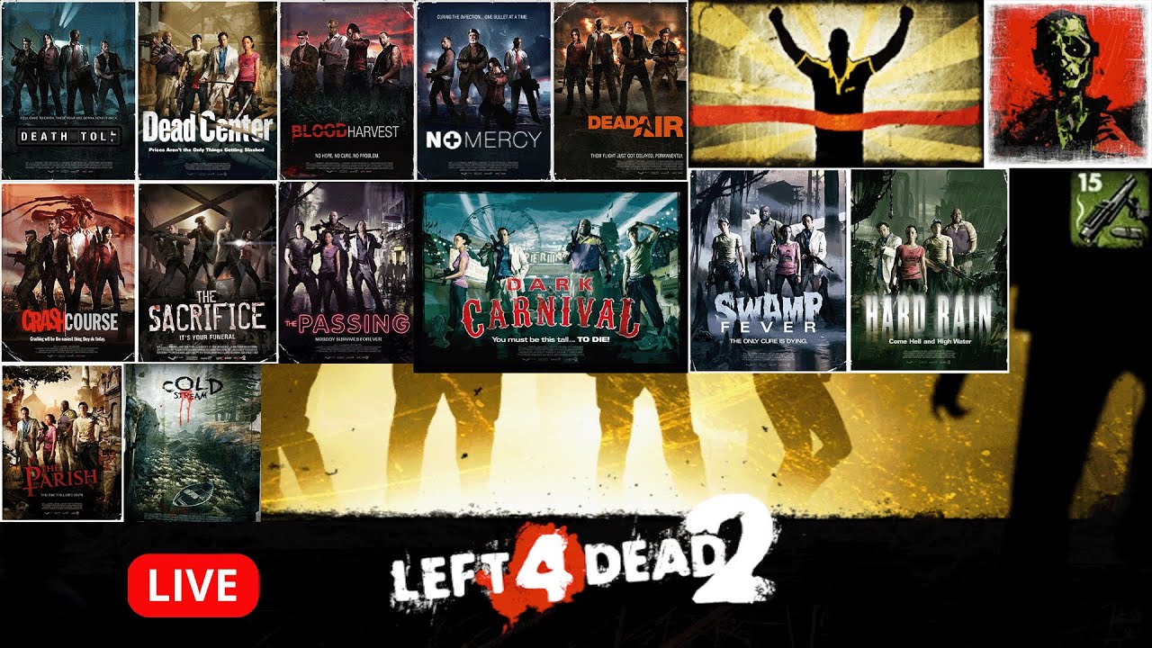 🔴 LIVE | Zombie Monday | Left 4 Dead 2 - YouTube