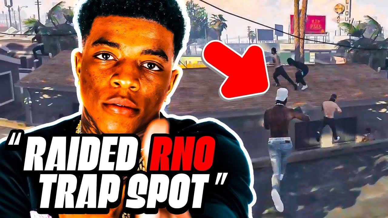 Yungeen Ace And “ATK” Raid Rival Gang “RNO” Trap Houses😂 | GTA RP | Grizzley World Whitelist ...