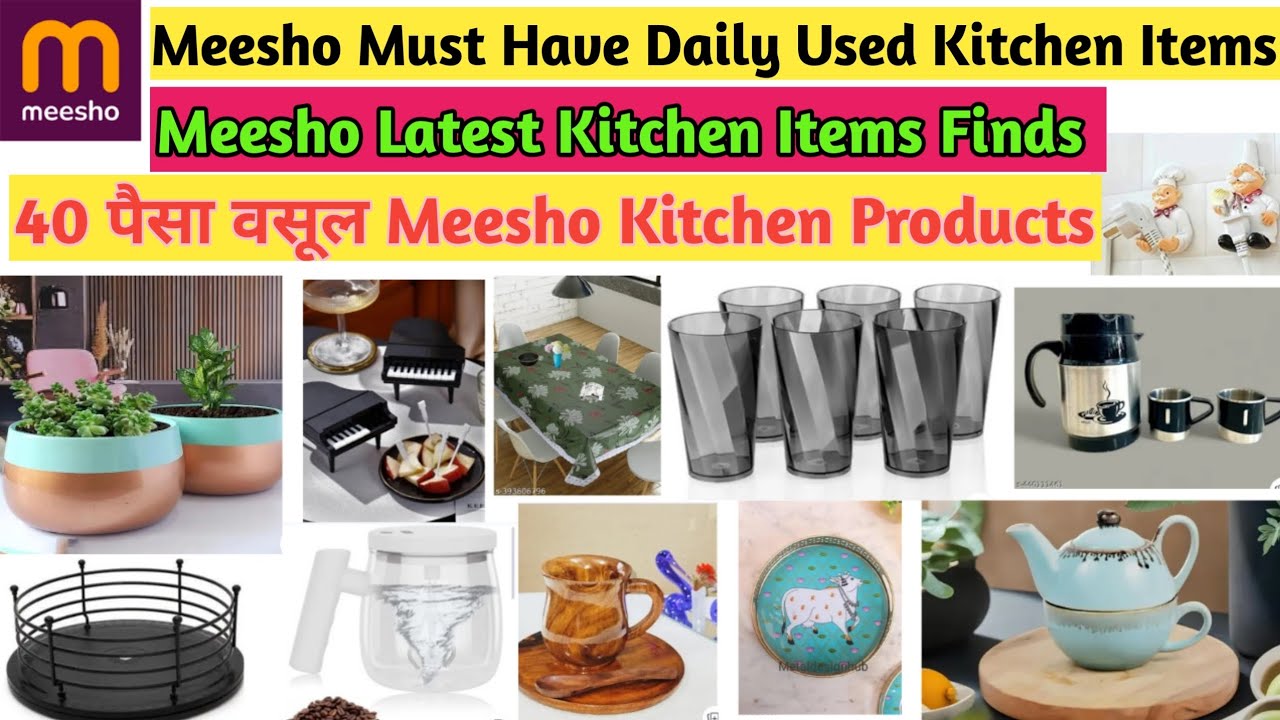 Meesho Must Have Daily Used Kitchen Items | Meesho Latest Kitchen Items ...