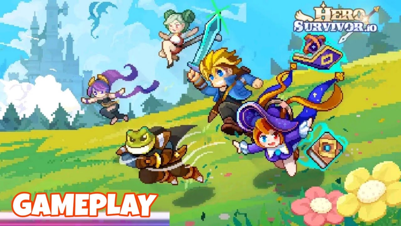 Hero Survivor.io Gameplay - Android APK Game - YouTube