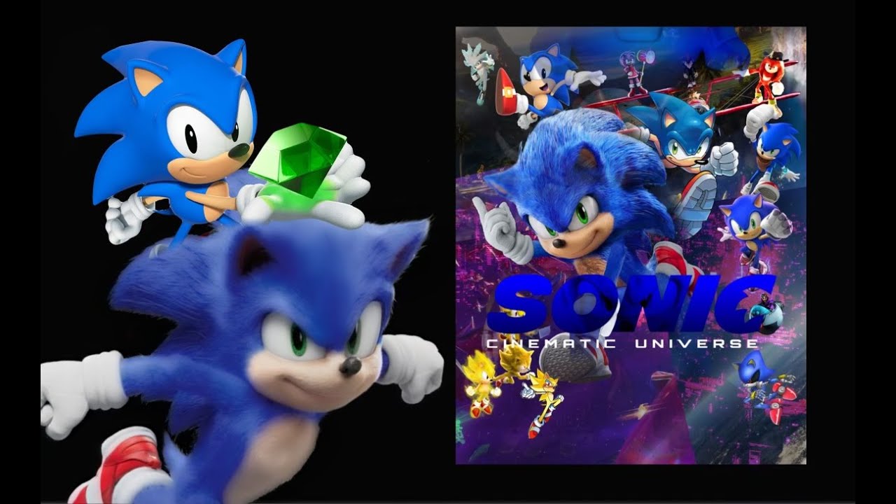 Making a Sonic Cinematic Universe Poster #1 on PicsArt - YouTube
