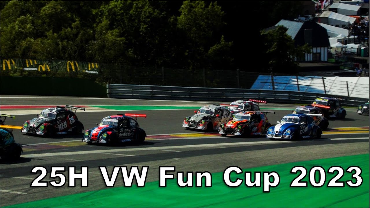 Hankook 25H VW Fun Cup 2023 #spafrancorchamps - YouTube
