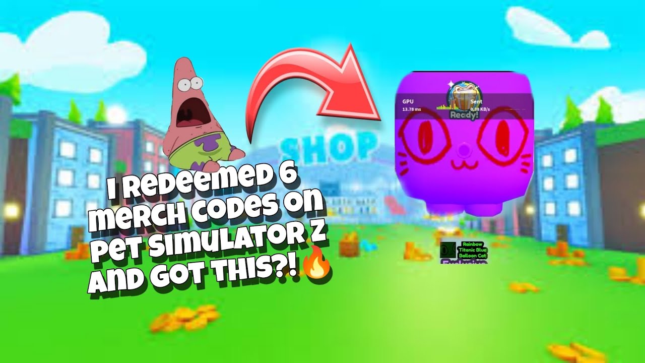 I redeemed 6 Merch Codes On Pet simulator Z and This Happened?🔥💯 - YouTube