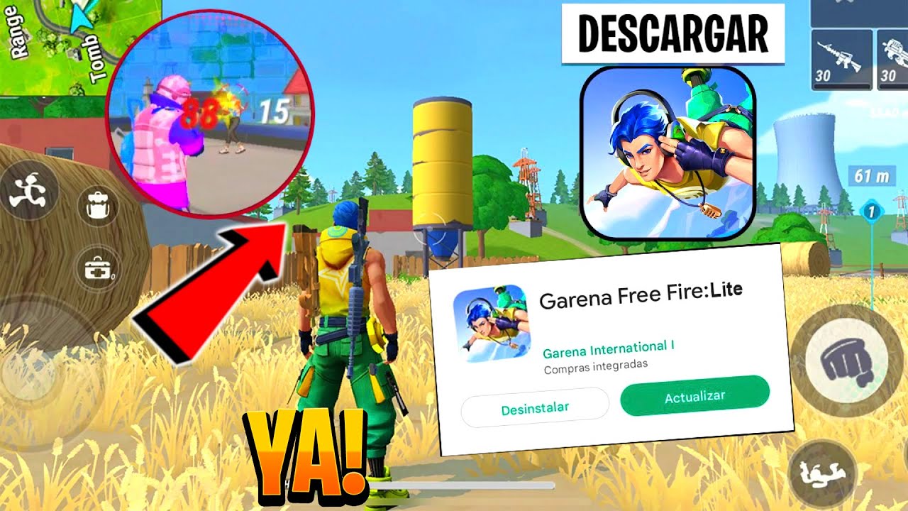 COMO DESCARGAR NUEVO JUEGO SIGMA FREE FIRE LITE BATTLE ROYALE APK ...