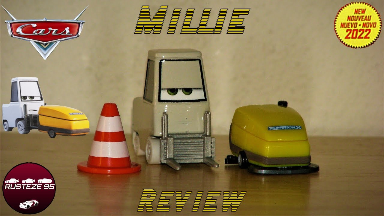 Pixar Cars 2022 Millie - Review (RRC Janitor Pity) - YouTube