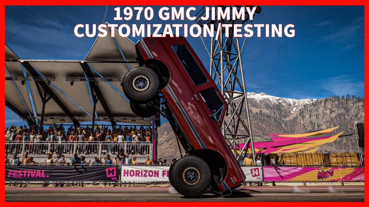 [Forza Horizon 5] 1970 GMC Jimmy Customization/Testing - YouTube