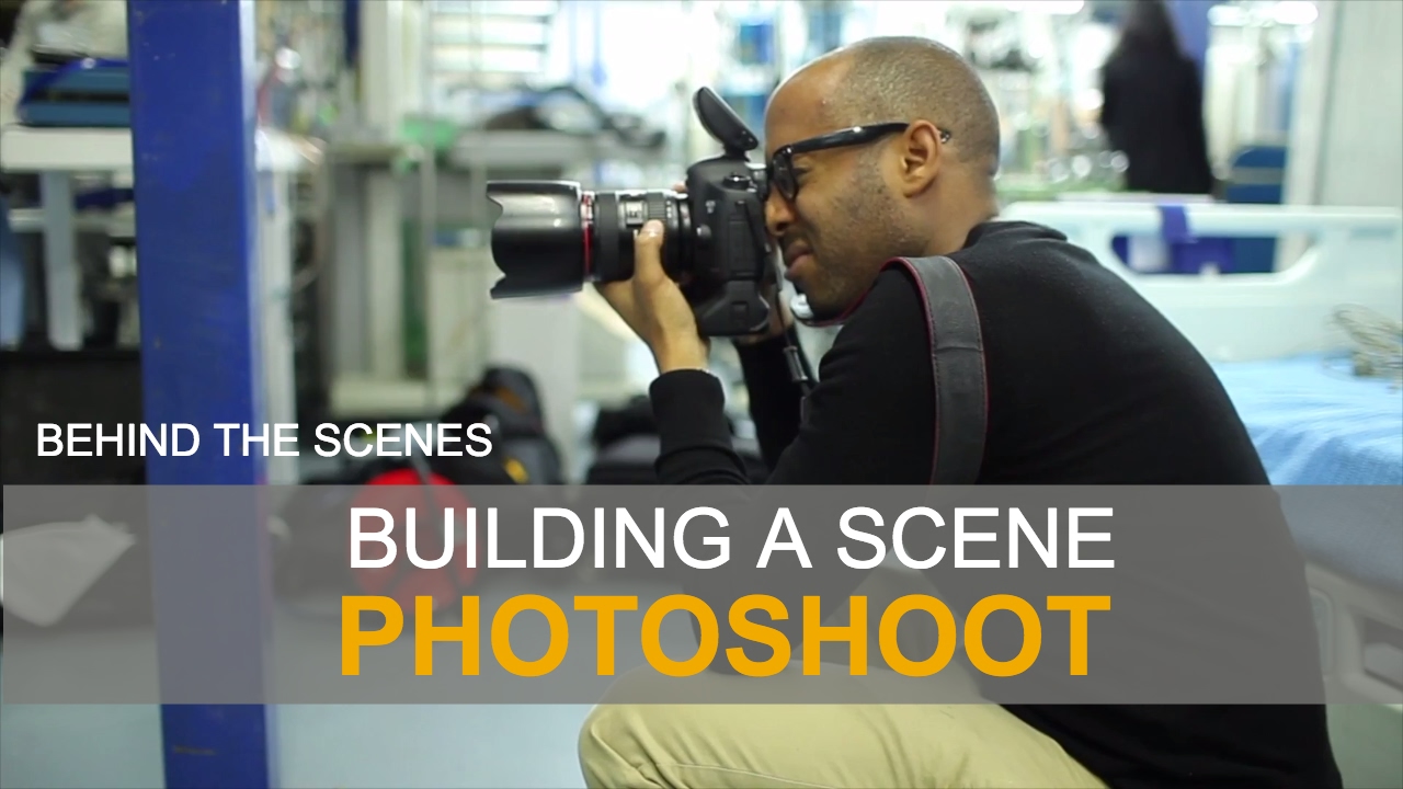How To Build A Scene - Photoshoot - Behind The Scenes - YouTube