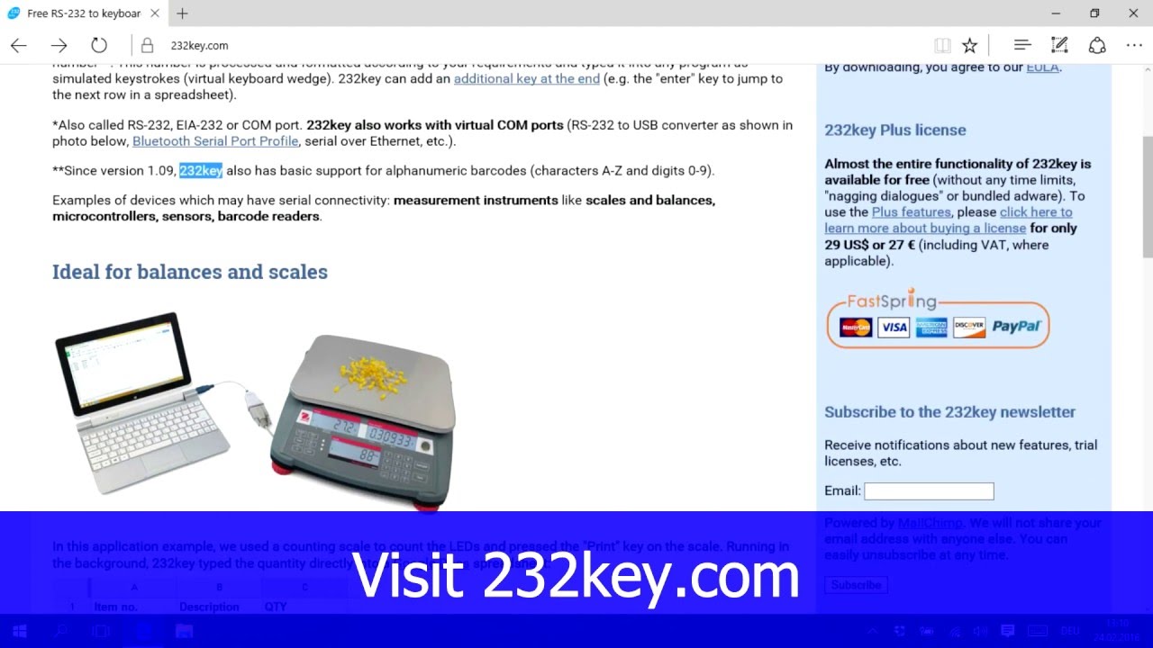 How to vote for 232key at the Weighing Review Awards - YouTube