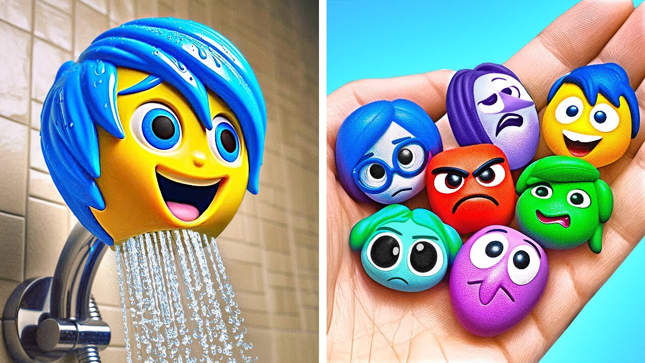 Inside Out 2 Cartoon Mini Products 😍 *Cheap Cute Gadgets I Found In The ...