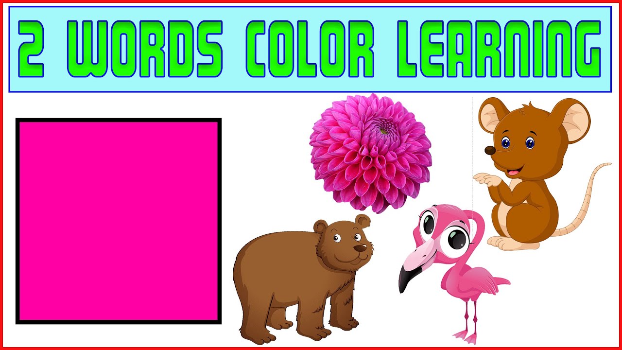 Colors Learning For Kindergarten | Shapes Name | Kindergarten Learning ...