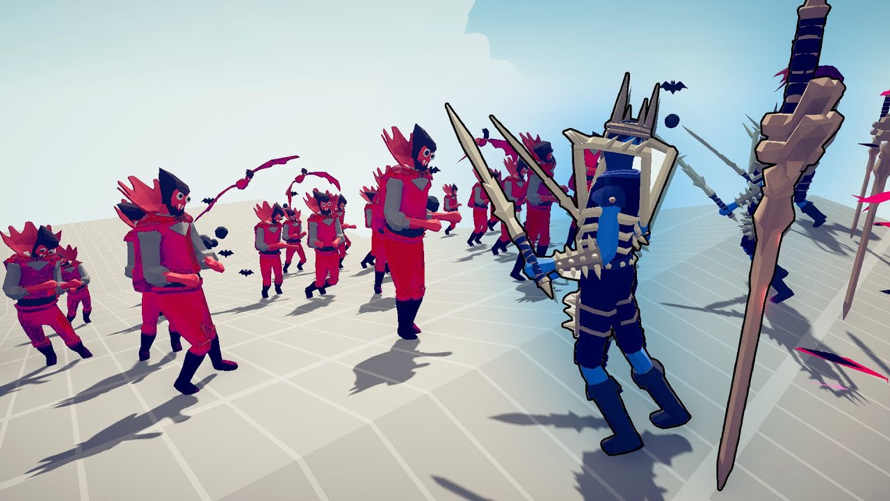 VAMPIRES ARMY vs MEGA DEMONS ! | EPIC BATTLE! | Totally Accurate Battle ...