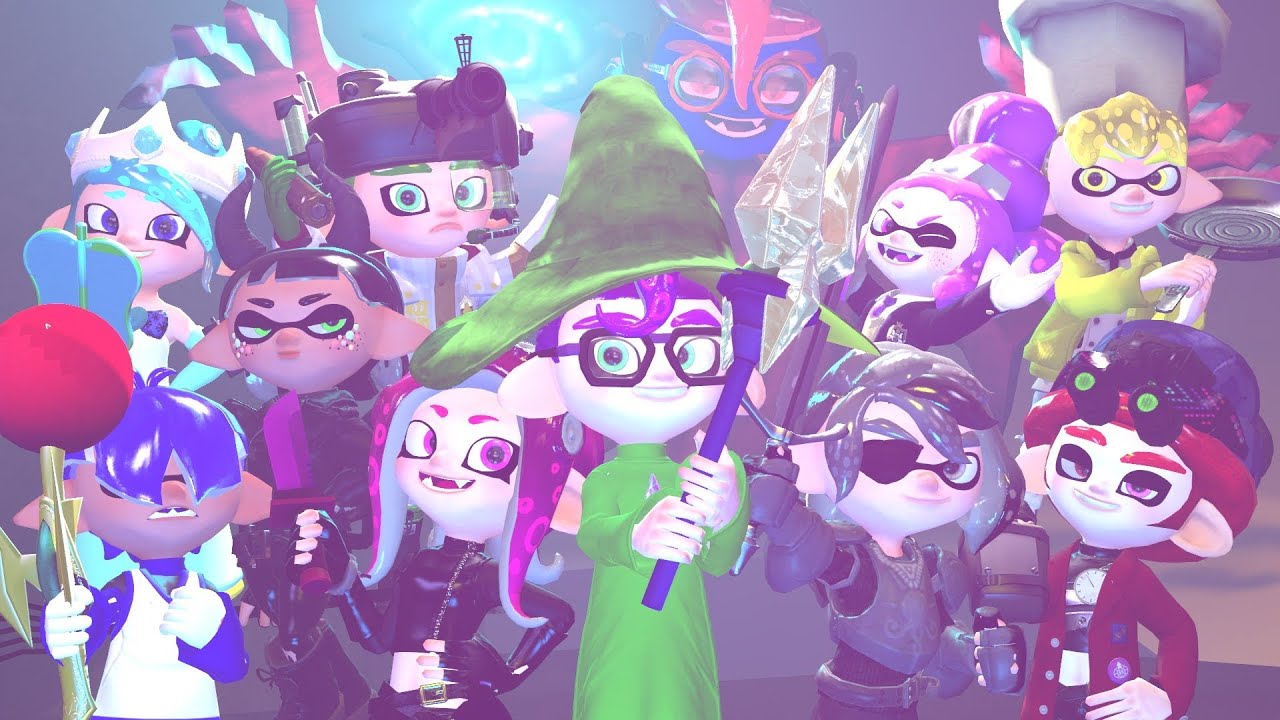 Saving Splatopia [Splatoon/Miitopia Stopmotion] - YouTube