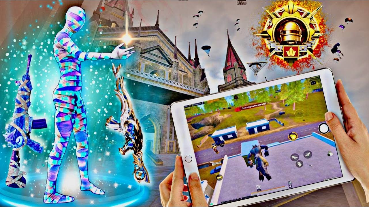 PUBG MOBILE . NEW BEST BLUE MUMMY IN NEW MODE GAMEPLAY - YouTube