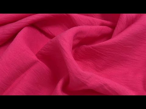 Барбикор 💞 ТРЕНДОВЫЙ ЦВЕТ. Вискоза жатая - ткань для платья. - YouTube