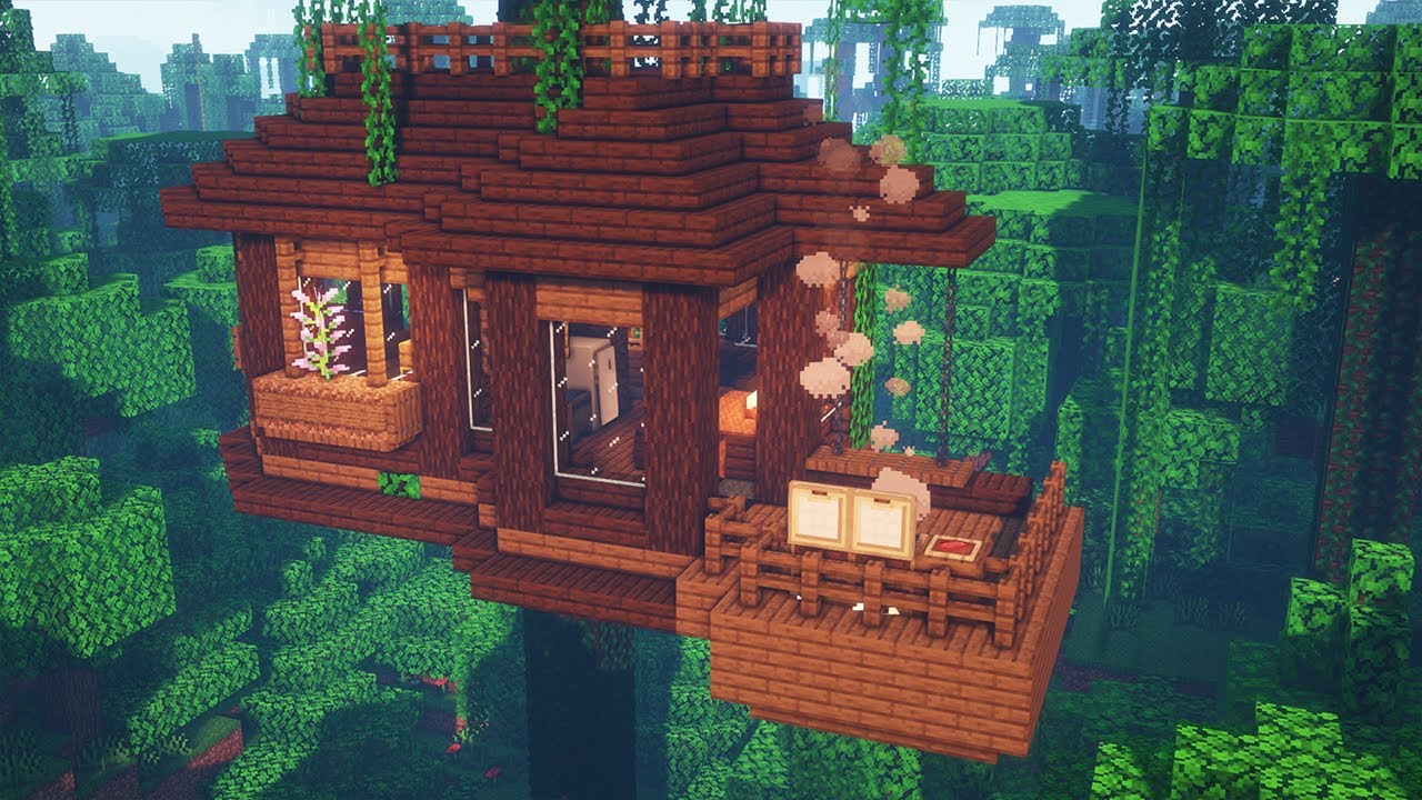 Minecraft | How to Build a Treehouse - YouTube