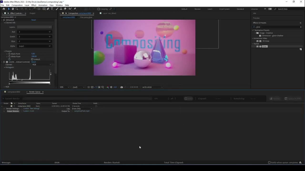 11 Maya Arnold to After Effects Render Queue with ACES - YouTube