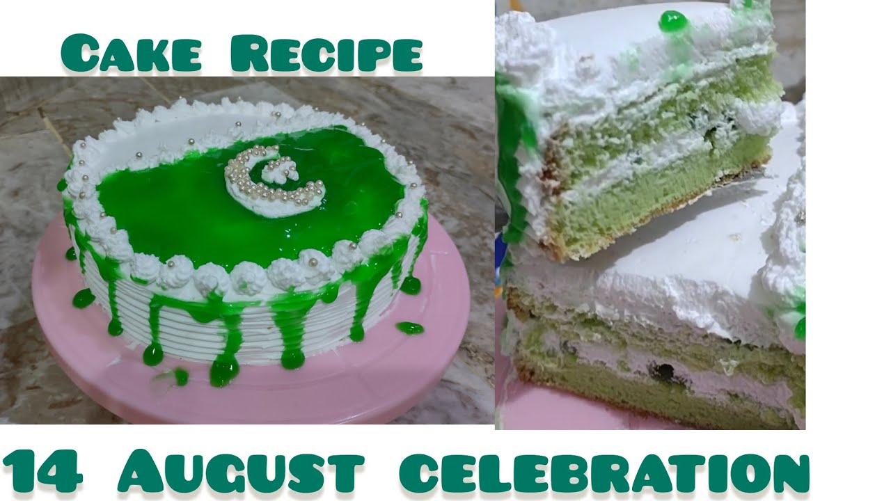 14August cake Recipe | Jashan e Azadi cake| no oven and with decoration ...