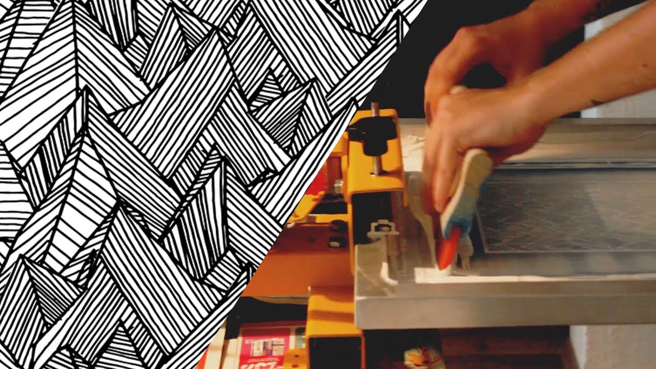 Screen Printing: Abstract Design Workflow | Creativity Challenge Daily ...