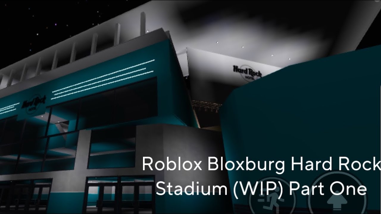 Roblox Bloxburg Hard Rock Stadium (WIP) Part One - YouTube