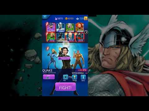 Marvel Puzzle Quest - 3 Star Thor - Bring the Green AP - YouTube