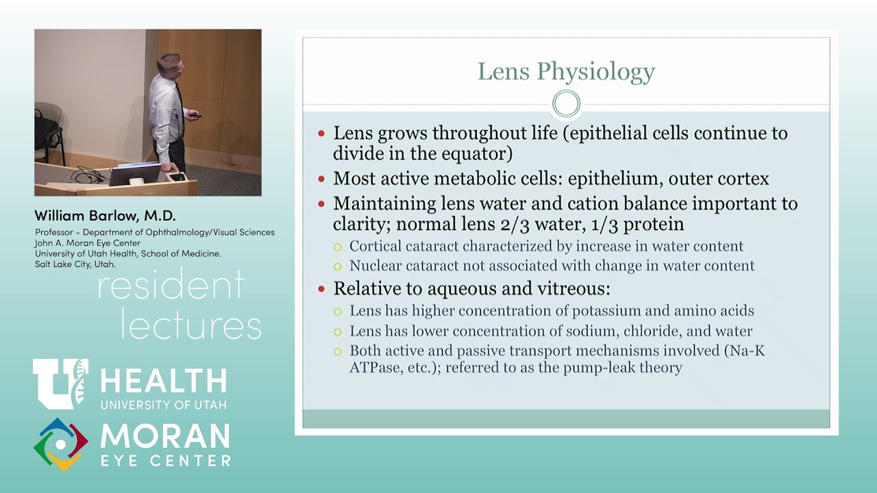 Cataract and Lens Pathophysiology - YouTube