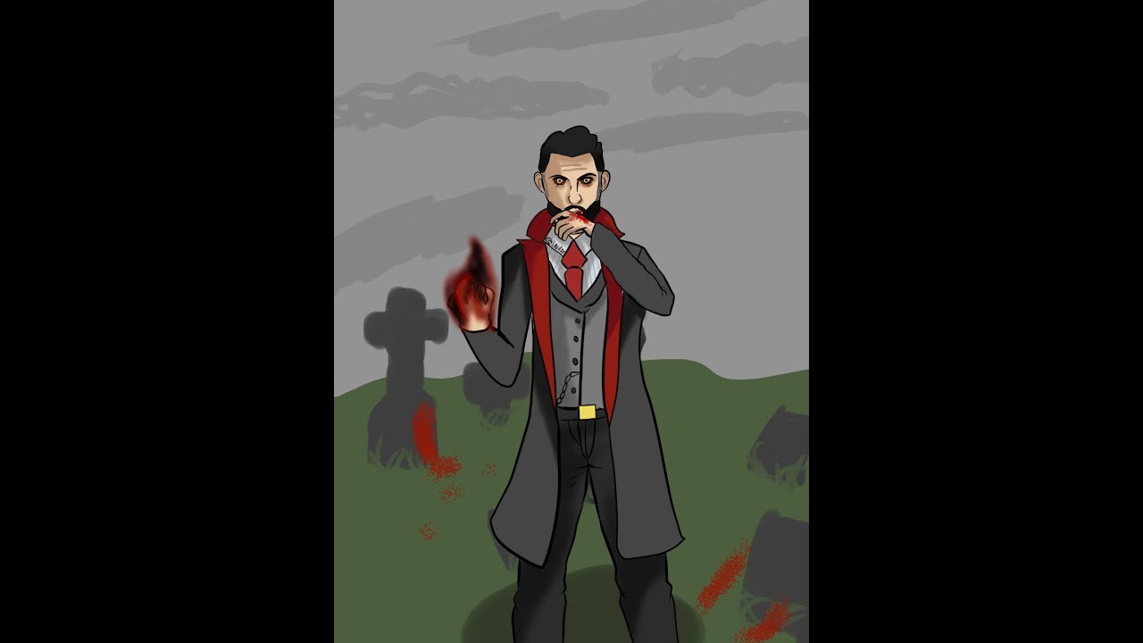 Johnathan Reid Vampyr Speed paint - YouTube