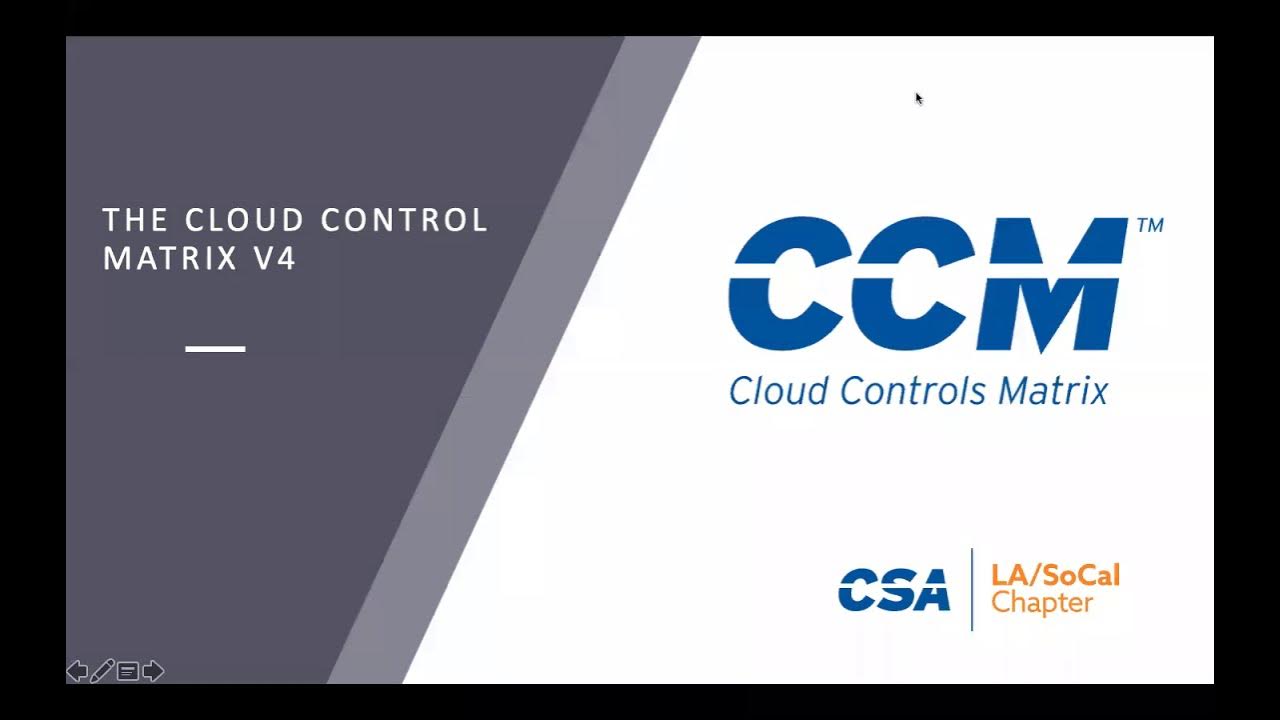 What is Cloud Controls Matrix - YouTube
