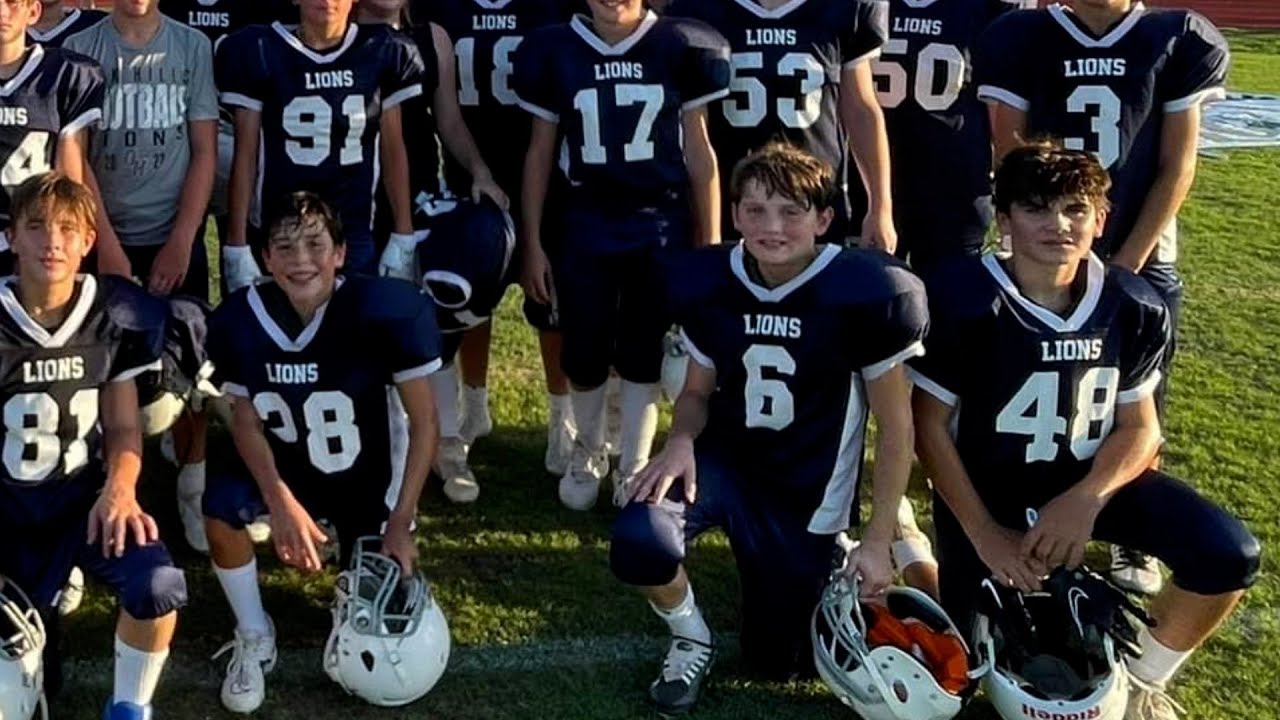 Jake Wilcox 7th Grade Football Highlights - YouTube