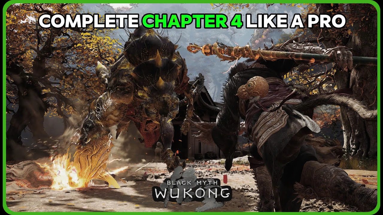 Black Myth: Wukong 🔥 Chapter 4 Walkthrough & Guide 🔥All Secret Boss & Quests - YouTube