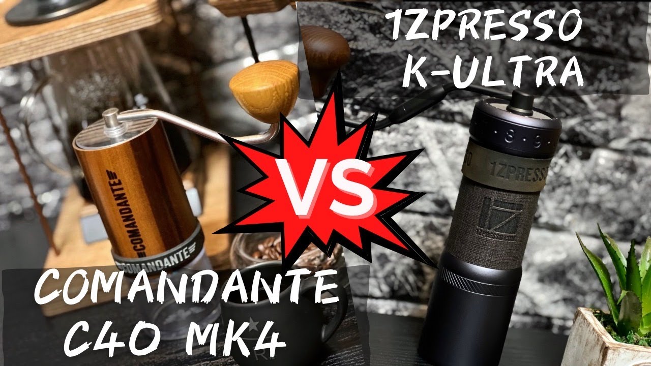 1Zpresso「K-ultra」vs COMANDANTE「C40 MK4」カッピング比較検証 - YouTube