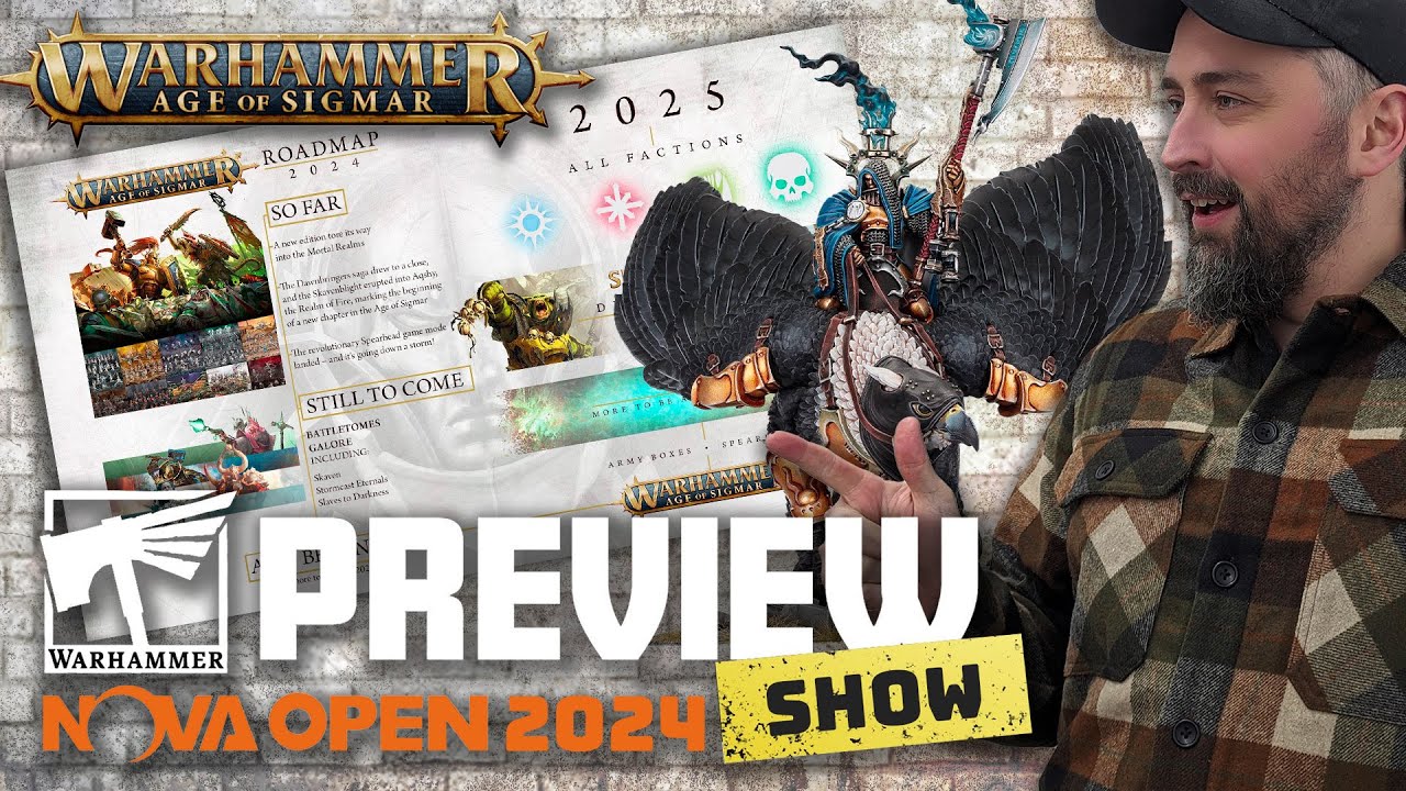 NEW Stormcast Models and 2025 Roadmap for Age of Sigmar 4 | The Honest Wargamer - YouTube