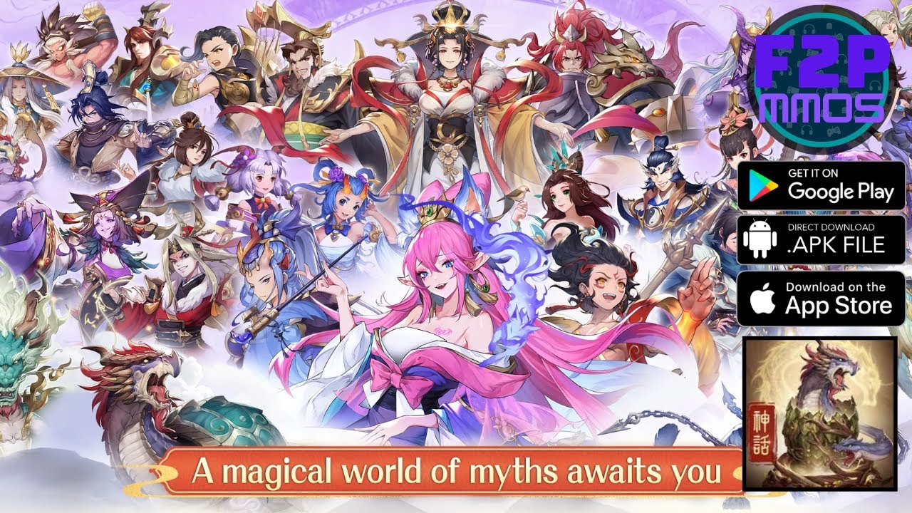 Myth-M RPG : Apotheosize Game [ Android APK iOS ] Gameplay - YouTube