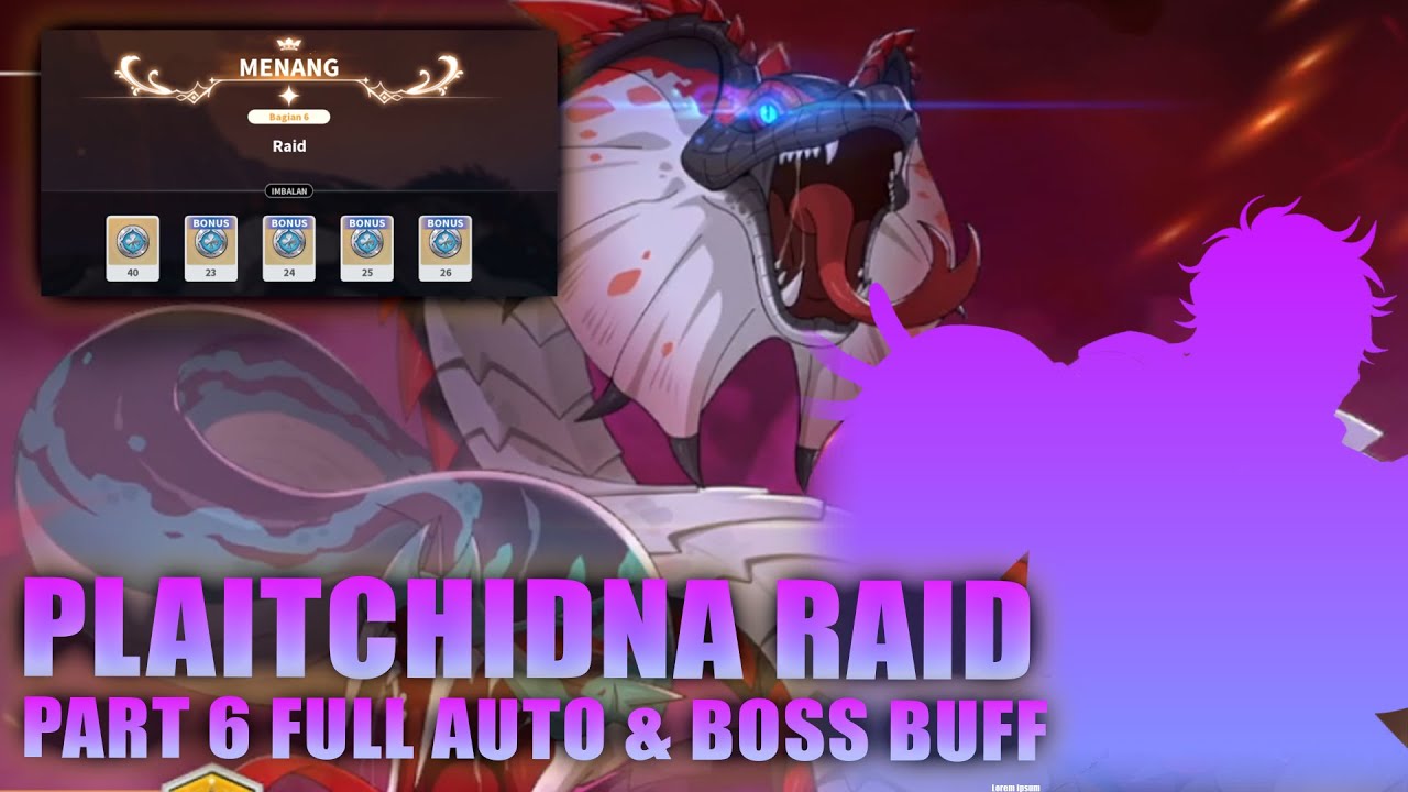 Full Auto + Buff Boss Raid Plaitchidna Part 6 | Black Clover M - YouTube