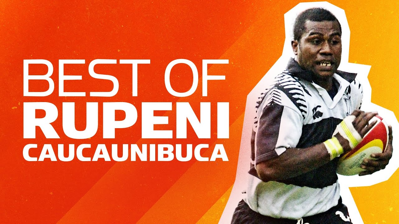 The Best of Fiji's Rupeni Caucaunibuca | Top Tackles, Tries & Skills ...