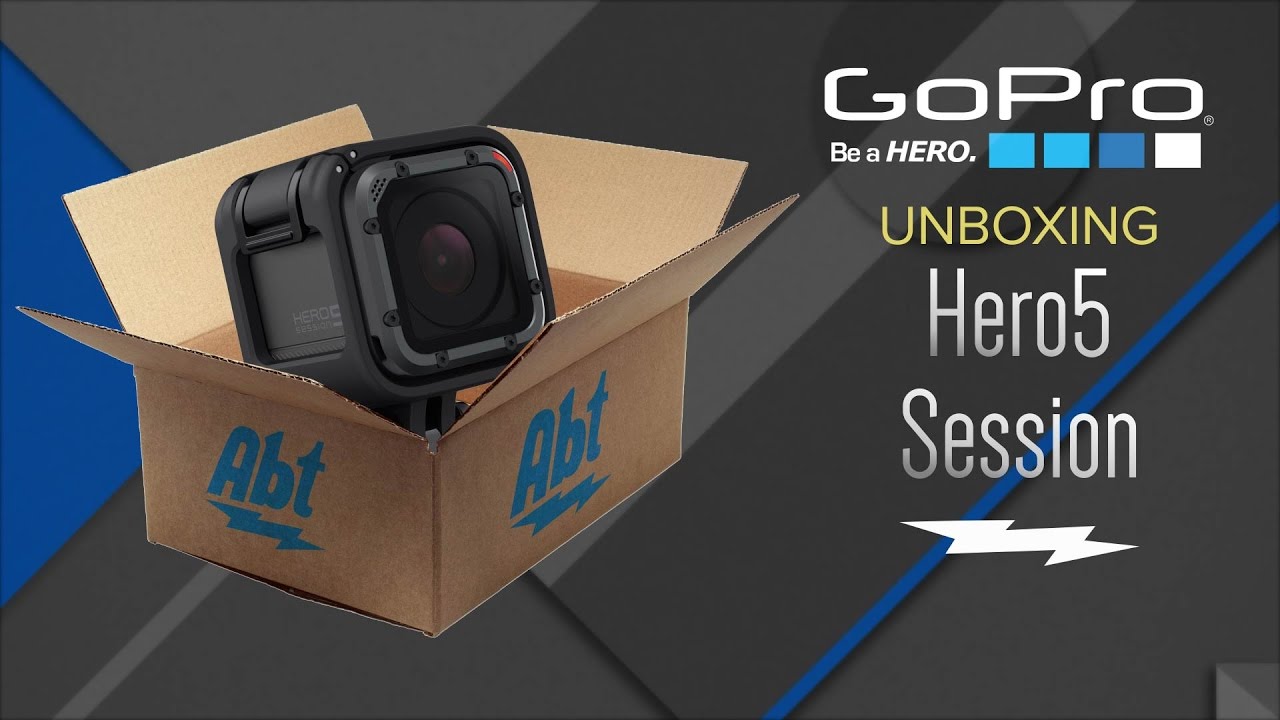 Unboxing: GoPro HERO5 Session 4K Camera - CHDHS-501 - YouTube