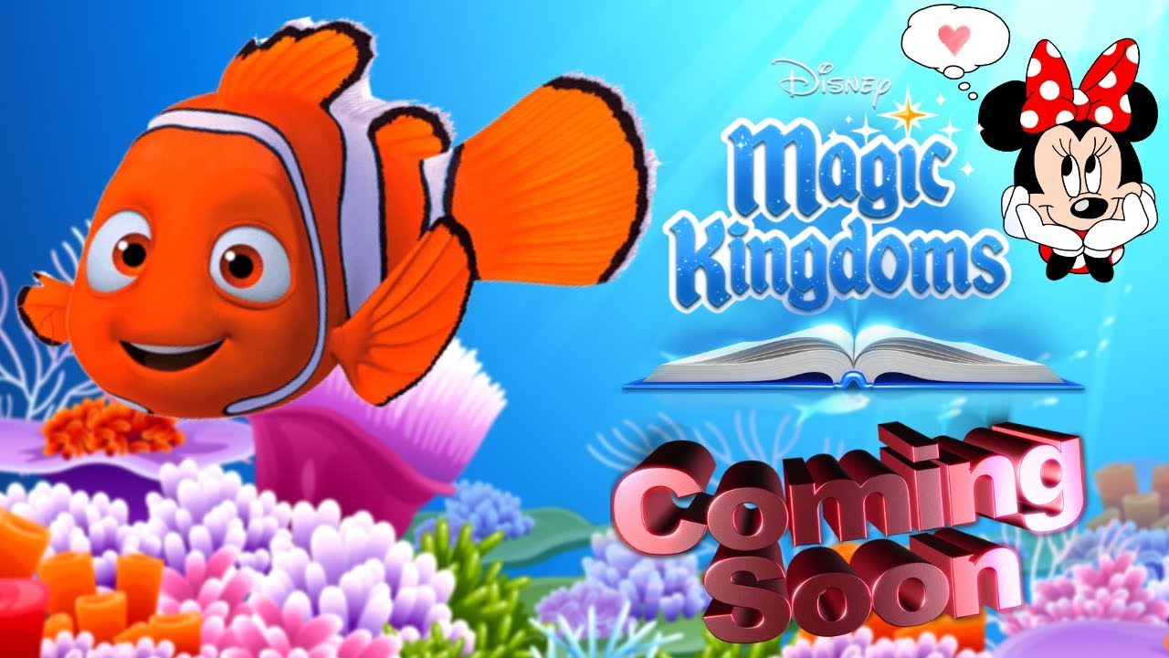 FINDING NEMO COMING AUGUST 8TH! Disney Magic Kingdoms | Gameplay ...