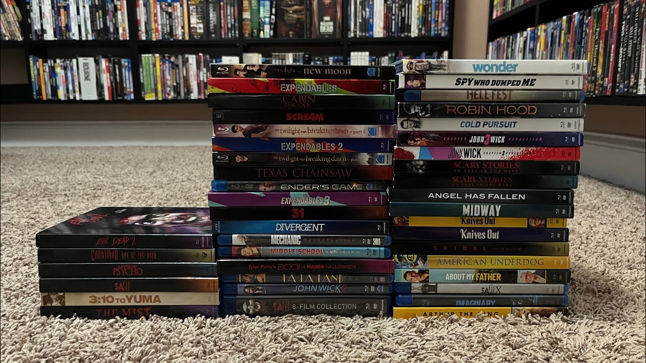 My Lionsgate Blu-ray Collection - YouTube