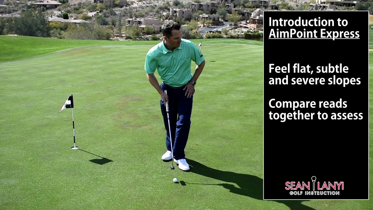 Introduction to AimPoint Express with Sean Lanyi Golf - YouTube