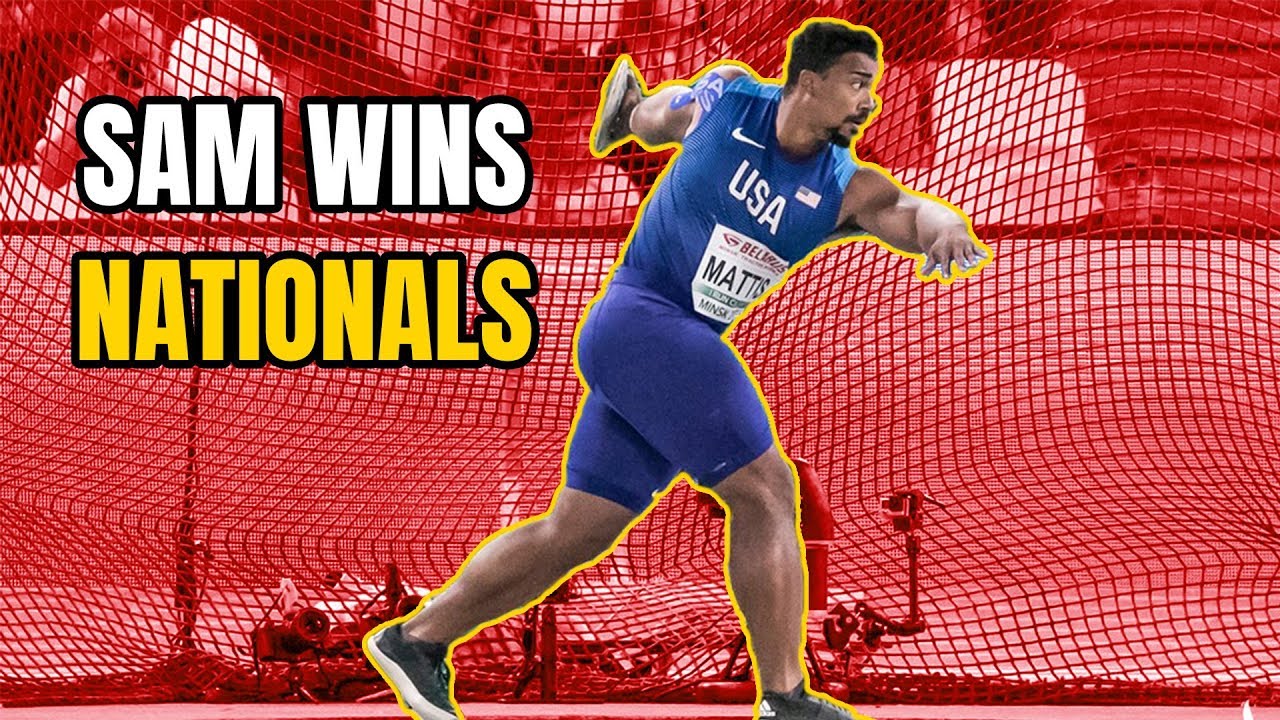 Sam Mattis Wins USATF Discus Nationals | LET'S GO!! - YouTube