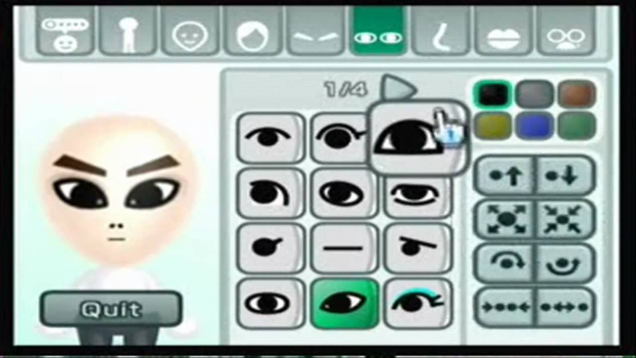 Alien Mii Tutorial - YouTube