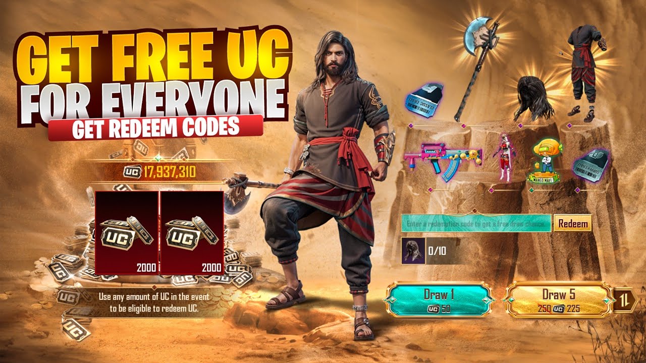 Maula Jatt 1700 UC Rebate ? Get Free 3800 UC & New Set in Maula Jatt Event | Free Redeem Code ...