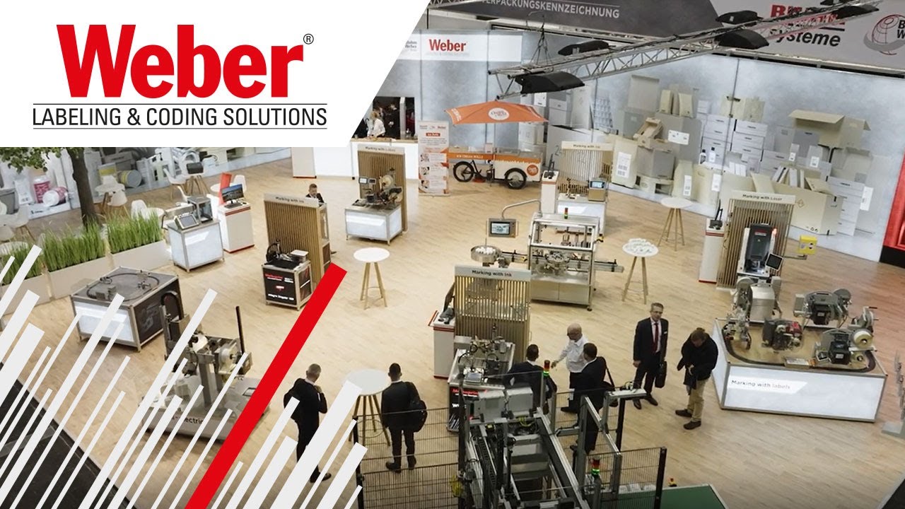 Interpack 2023, notre stand | Weber Marking Systems - YouTube