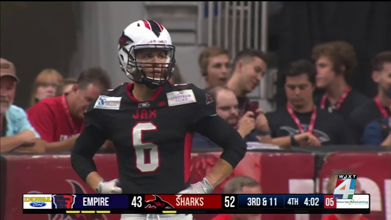 QB Danny Southwick's journey to Jax Sharks seems unbelievable - YouTube