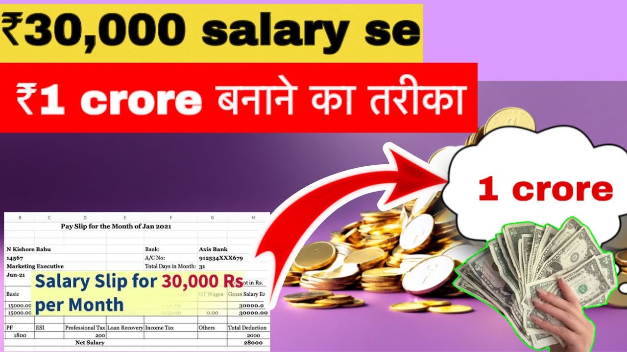 How to make your first crore with your salary job | R trade - YouTube