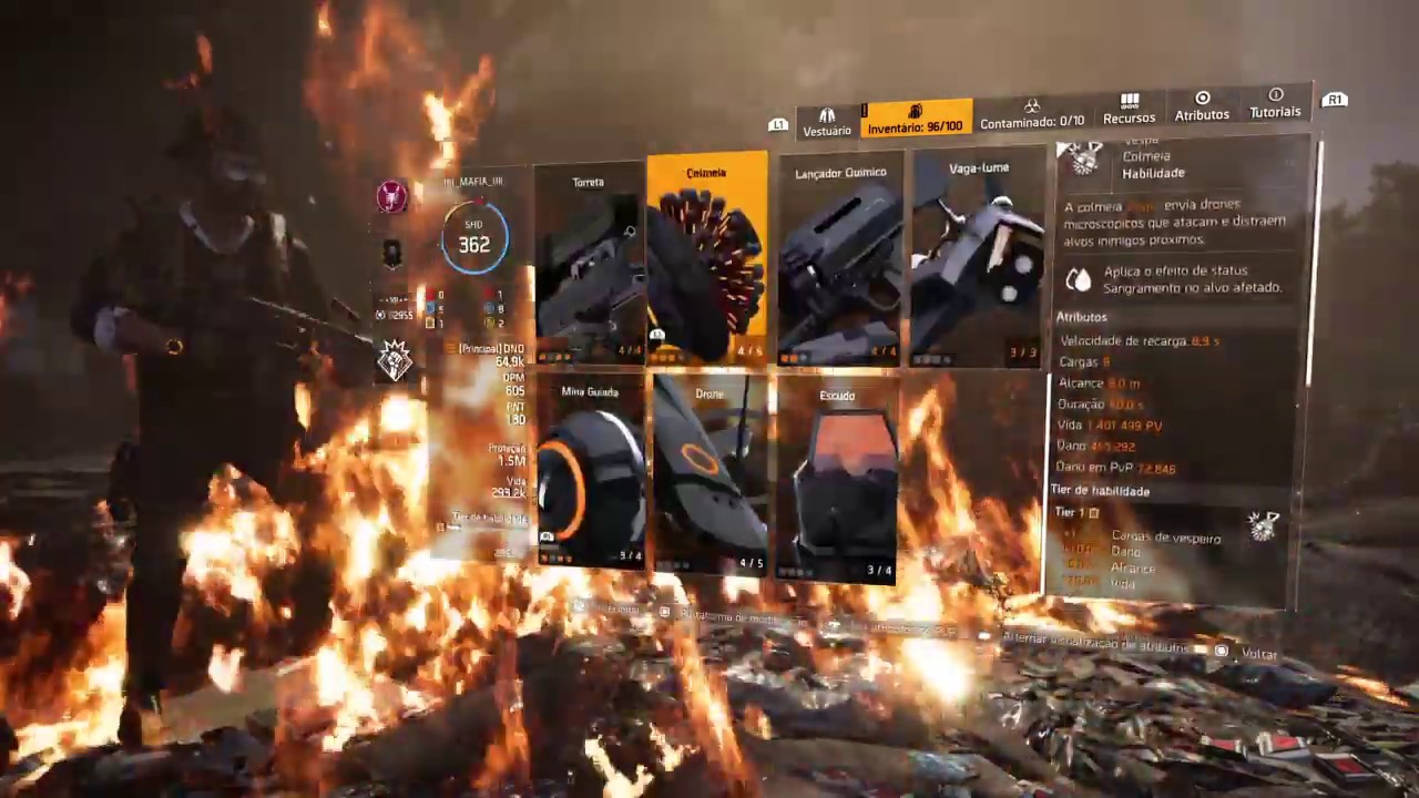 The Division 2 | Patriota Tank 100% Contra Fogo Detalhado | Coldre e ...
