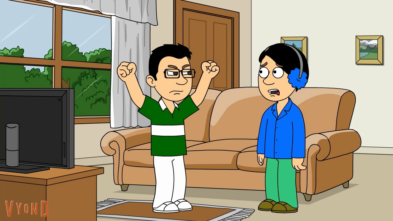 Gary Eats His Dad Really And Gets Grounded - YouTube