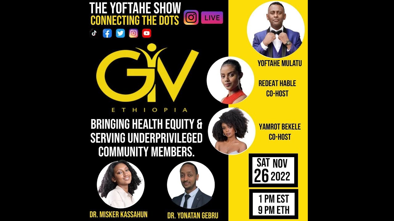 GIV SOCIETY ETHIOPIA on The Yoftahe show - YouTube