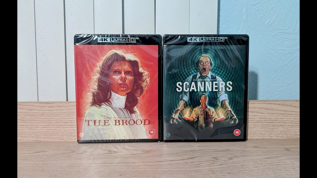 The Brood & Scanners Standard Edition 4K UHD Blu-Ray Unboxing - Second ...