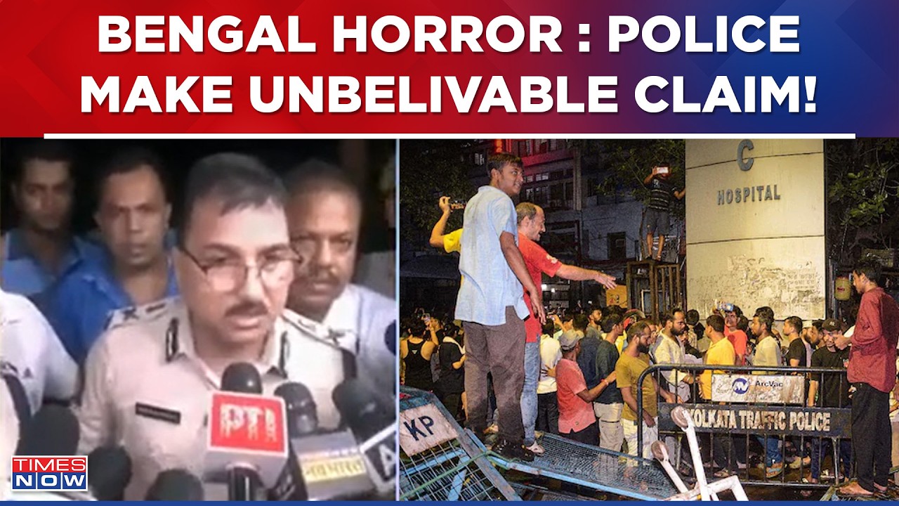 Bengal Doctor Death Case News | Kolkata Police Bizarre Explanation On ...