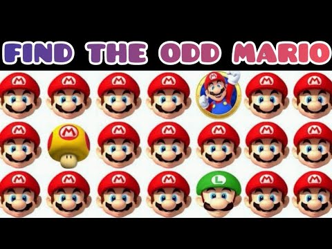 Find the Odd Mario | Super Mario | Mario Bros - YouTube